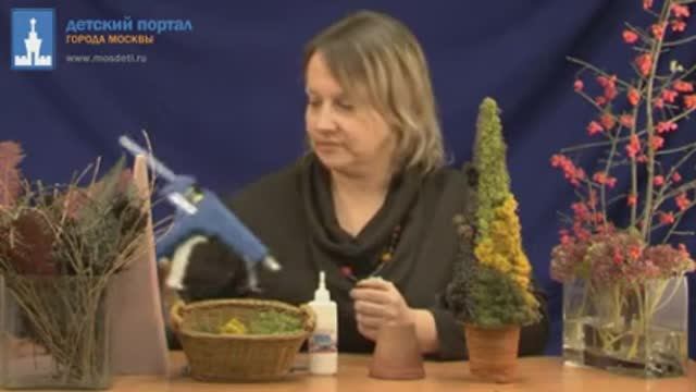 Поделка - новоголняя ёлка