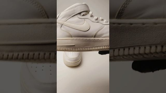 Чистка белых Nike ДО/ПОСЛЕ
