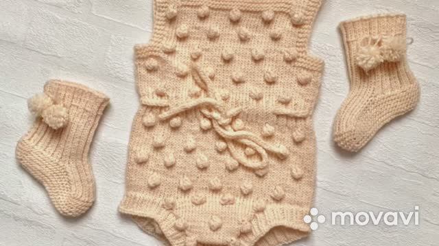 Пинетки  пинетки спицами     Самые простые пинетки