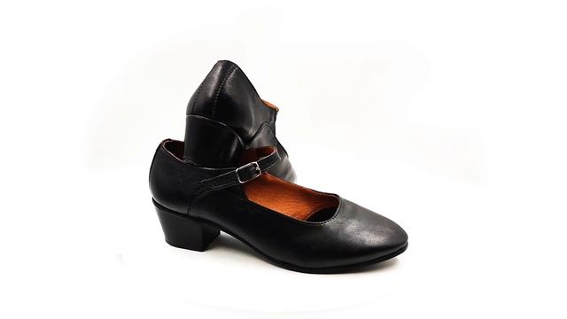 Туфли народные "ТанцКласс" черные