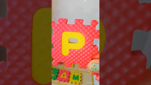 Учимся читать первую букву алфавита "Aa"