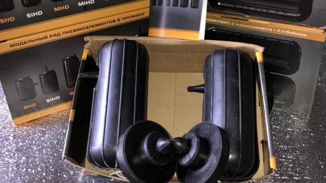 Тойота альфард пневмо балоны