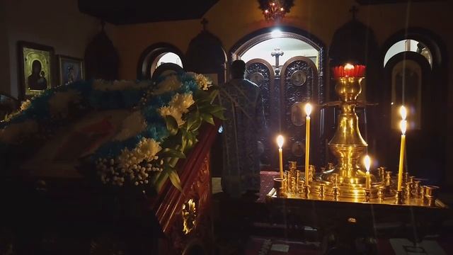 Праздник Покрова в Предтеченском скиту.