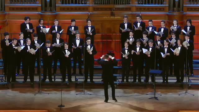 БЗК, IV Великопостный хоровой фестиваль, выступление хора юношей, 05.04.2021