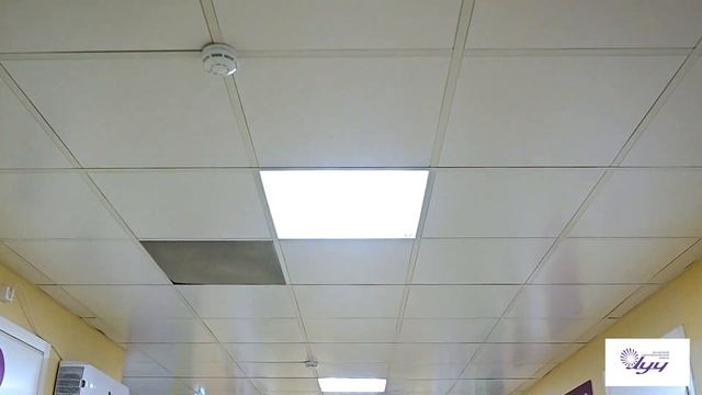 Освещение в новой детcкой поликлинике (г. Пермь) - проект 2021 г. выполнен "ВСТЗ Луч"