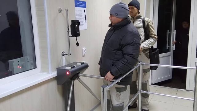 Алкотестер для проходной Динго В-02. Система контроля доступа.