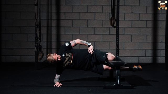 Копенгагенская планка динамическая / Копенгагенская планка с приведением бедра