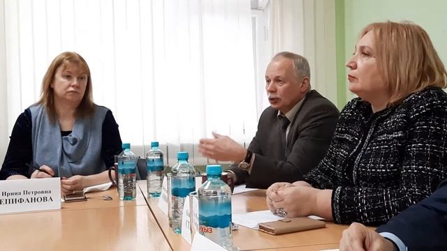 Выступление депутата ЕГД Виктора Сомикова на Межведомственной рабочей группе Экосовета по Водоканалу