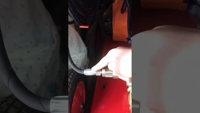 Как работает клапан By-Pass на примере гидродинамической установки PROteus F 500/17 HP💧💧 #proteus