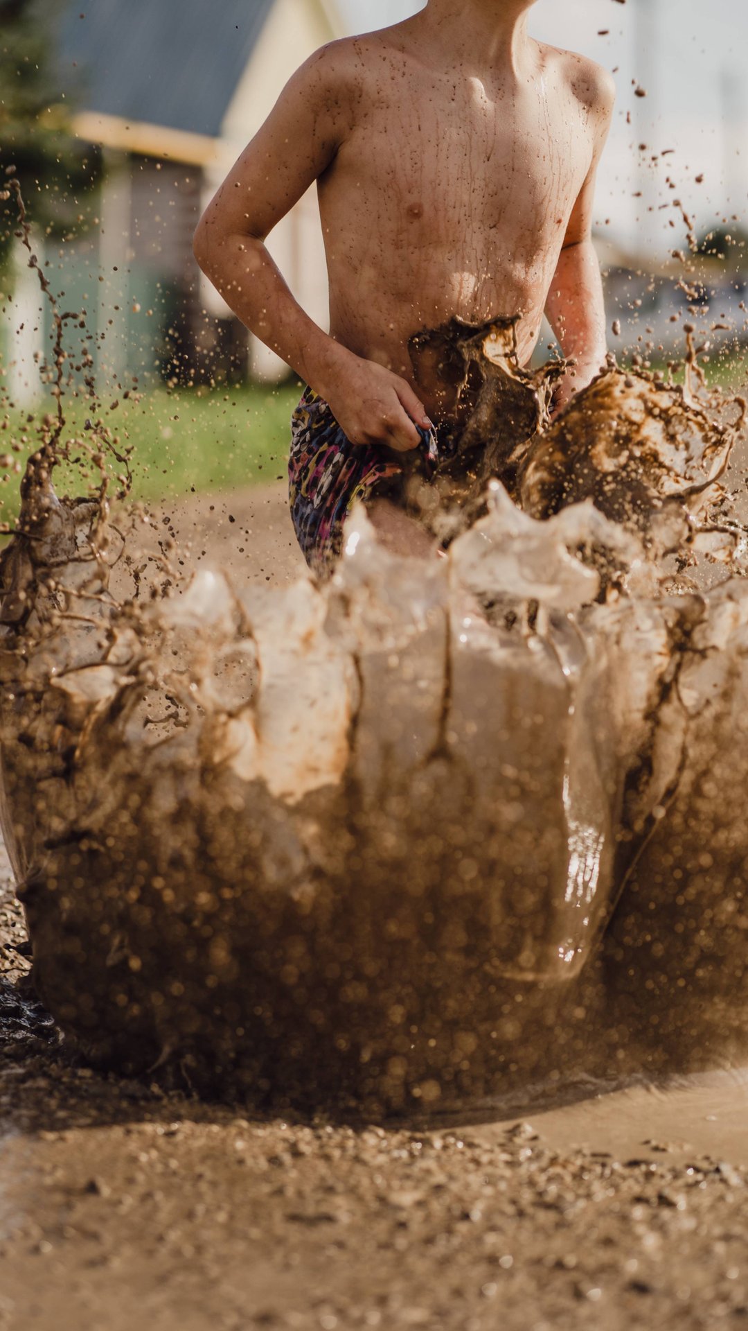 Лето в лужах