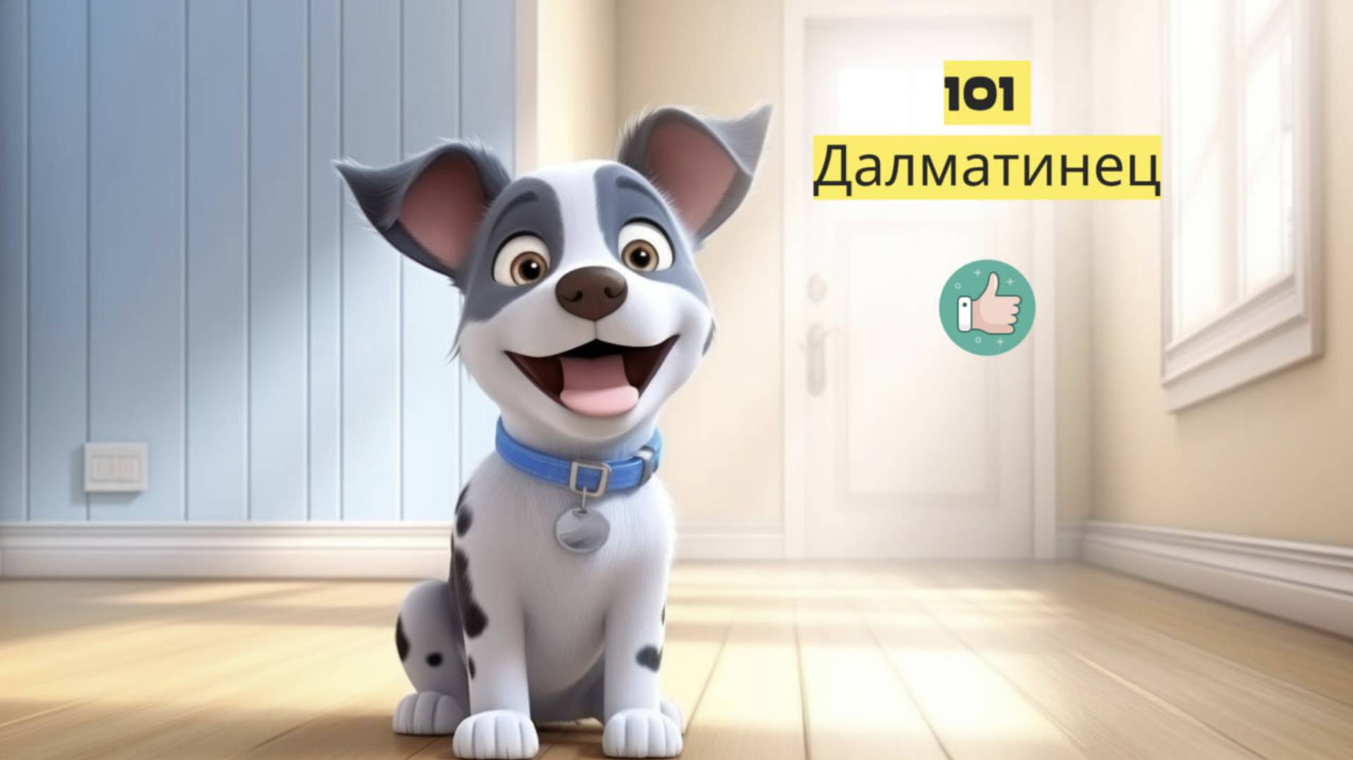 Детский контент - Аннотация к мультфильму, "101 Далматинец" 1961