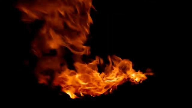 Футажи для видео монтажа  Огонь 14