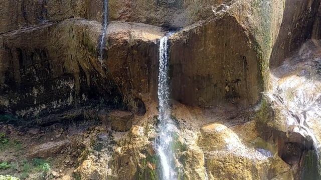 Чегемские водопады. Дорога в каньонах. Потоки воды с гор!