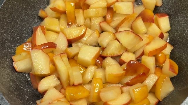 Яблочный пирог-суфле