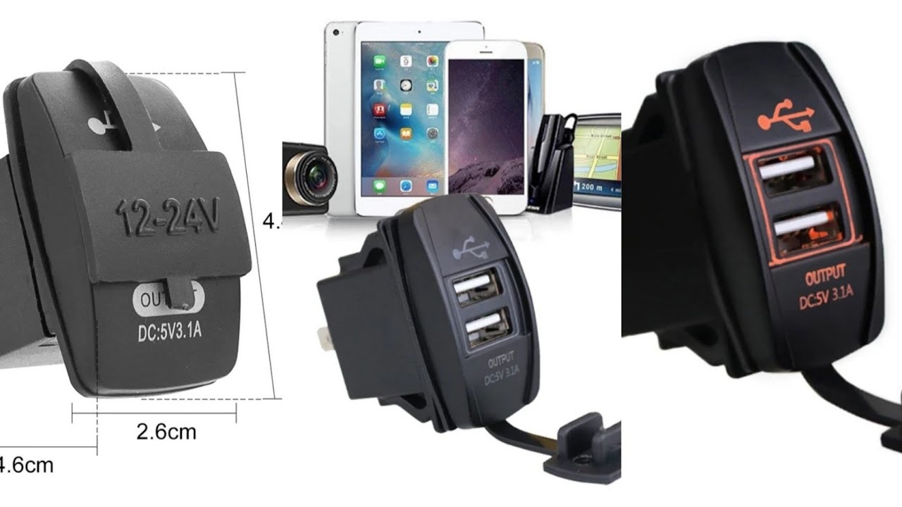 USB зарядка на Тойота альфард