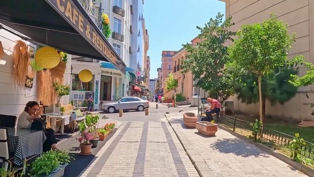 Стамбул, ТУРЦИЯ Пешая экскурсия в формате 4K_часть-1