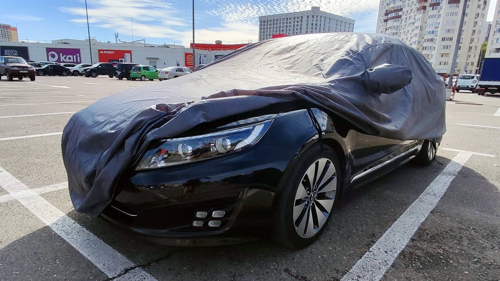 Модельный чехол для автомобиля Kia Optima