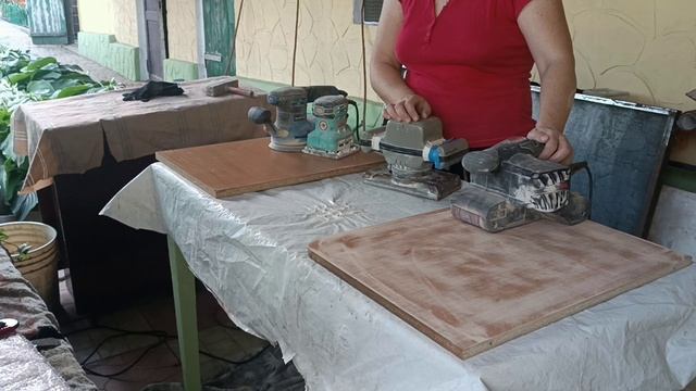 Реставрация компьютерного стола