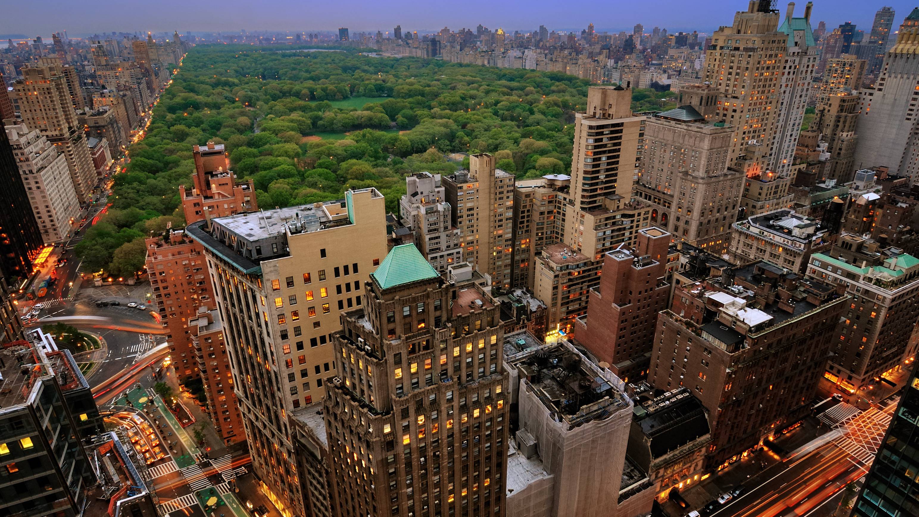 Вокруг света.Нью-Йорк с высоты птичьего полета.