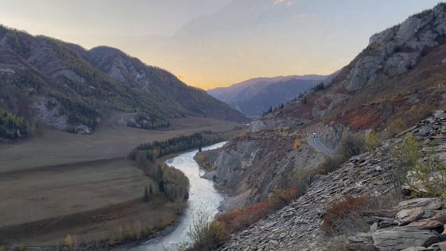 Виды вдоль Чуйского тракта