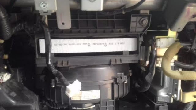 Нисан теана j31 доработка печки воздуха заборника,временное решение.