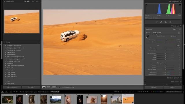 Видеолекция "Основы обработка в программе Lightroom Classic" ч.1