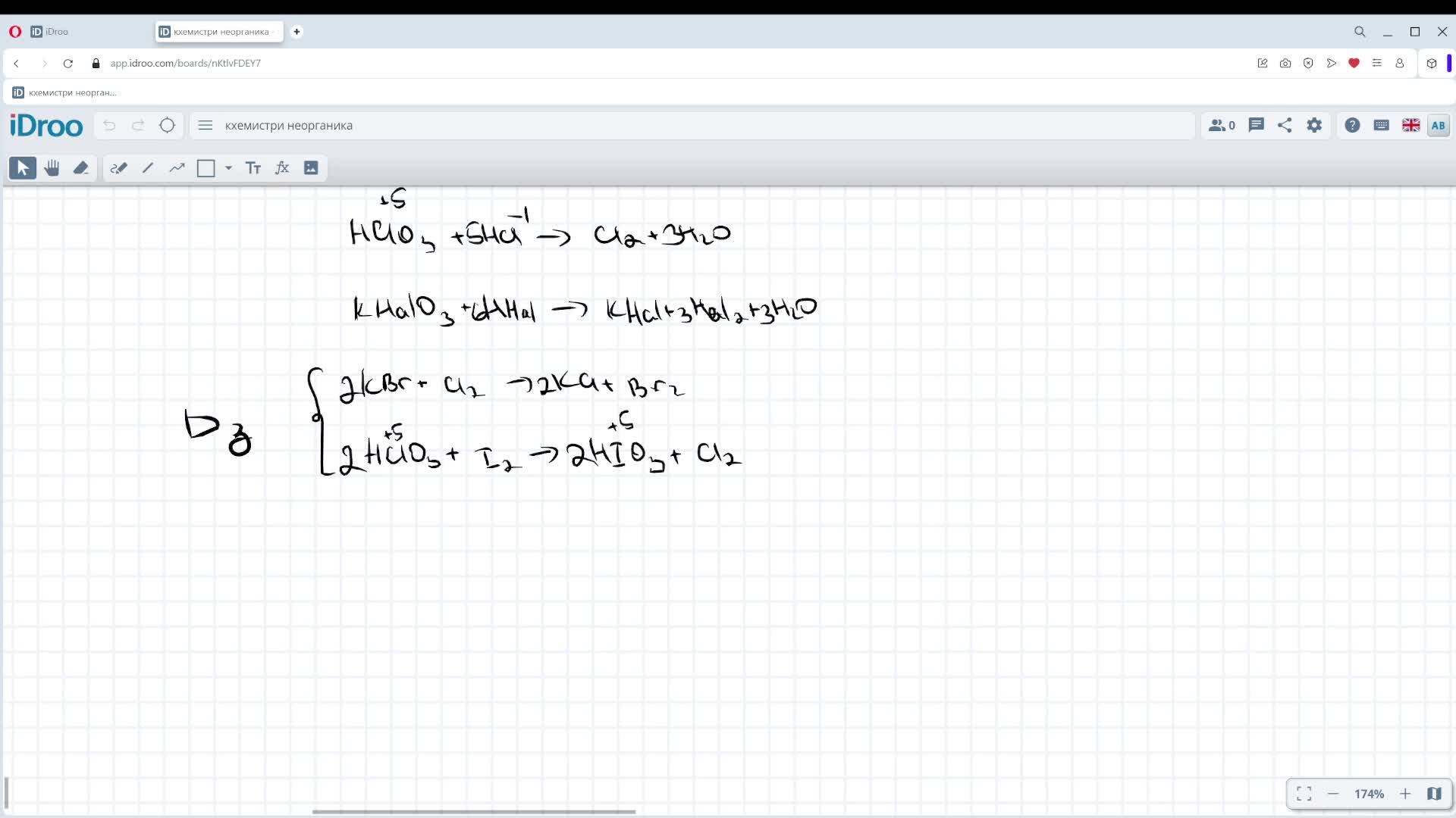 Химические свойства галогенов