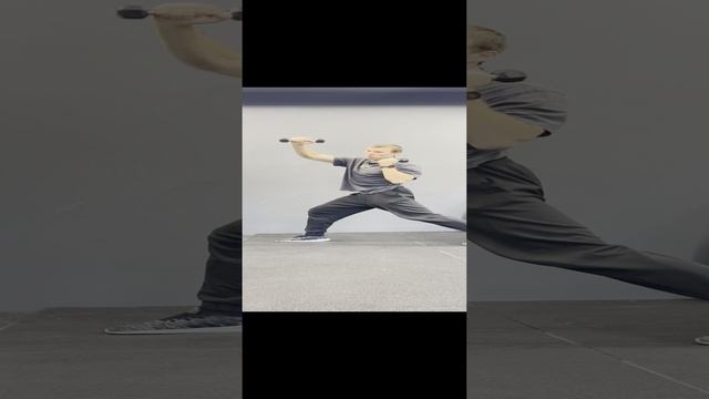 Разгибание+наклон+ротация корпуса в сплит позиции