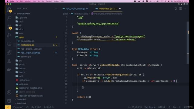 008 How to extract information from gRPC metadata
