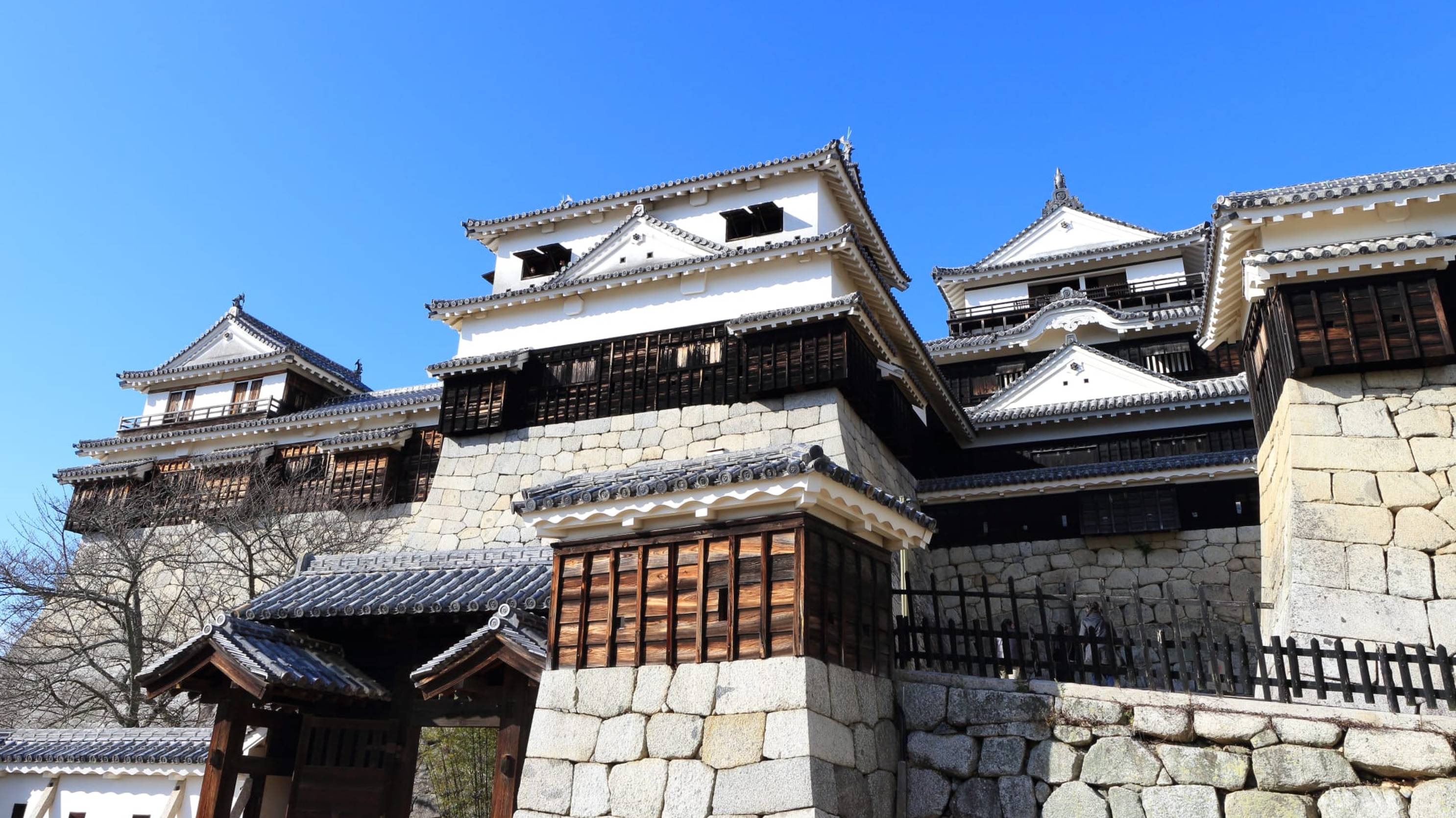 Замок Мацуяма.