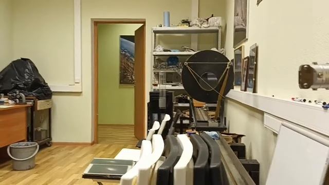 Из жизни подвала. 2024.06.27. Штора, полировка, выведение (не окончательное) завала края.