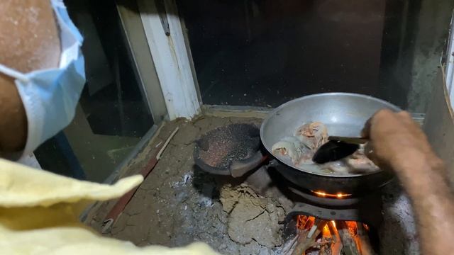 Настоящие Жареные креветки  с овощами | Шри-Ланка