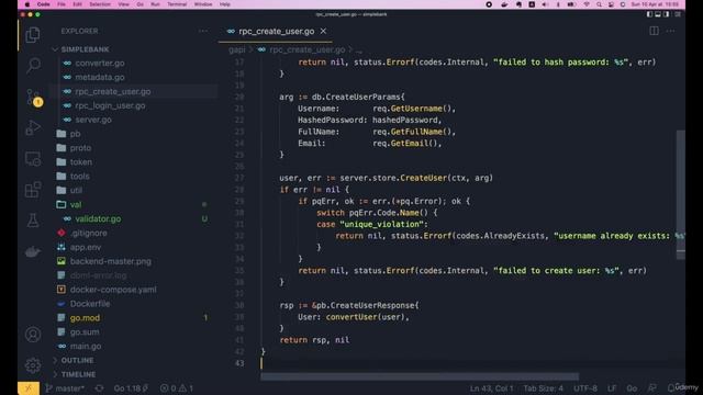 011 Validate gRPC parameters and send humanmachine friendly response
