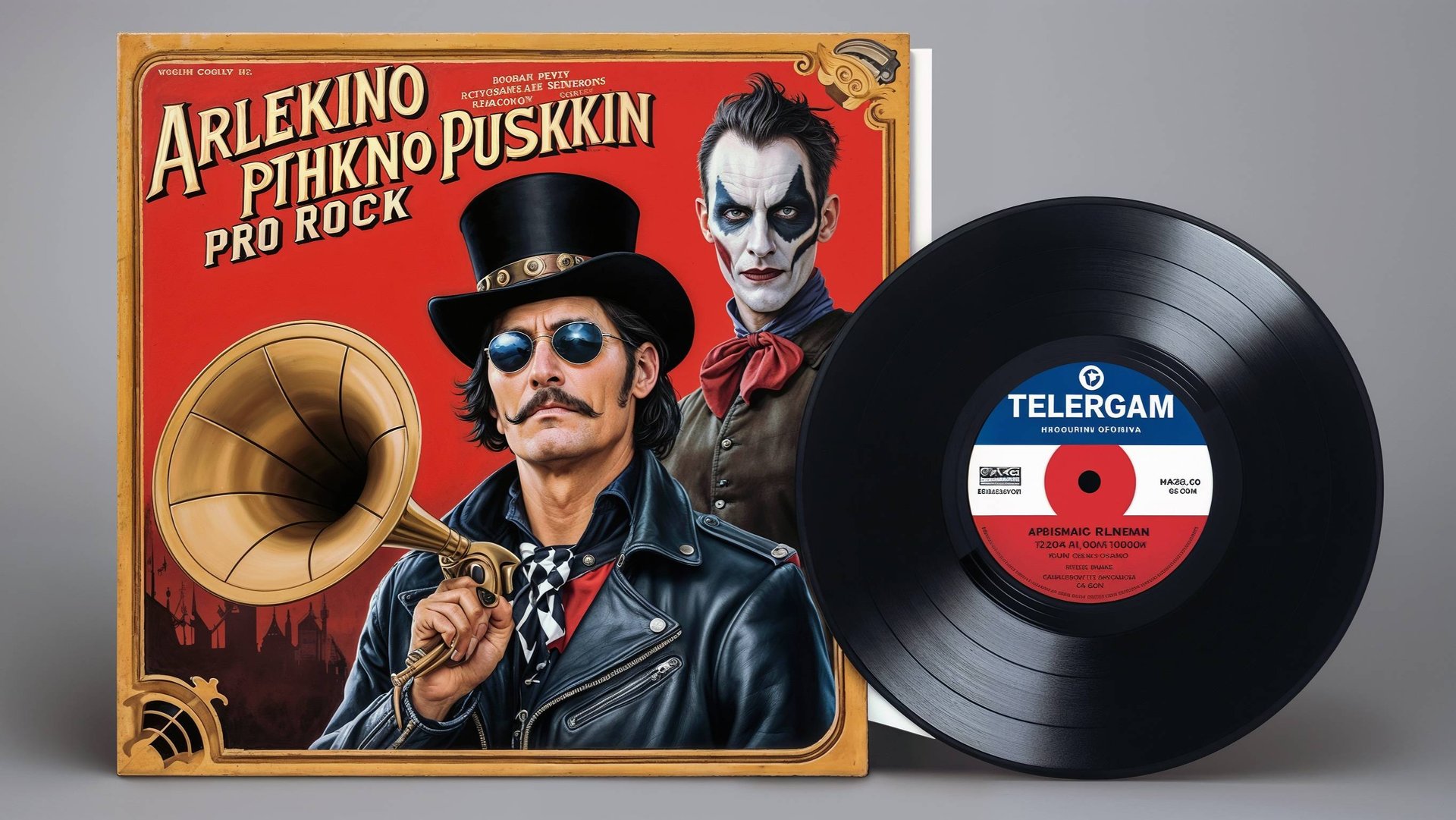 панк-рок-кавер группа "АРЛЕКИНО" - ПРОРОК автор текста Александр Сергеевич Пушкин клип Noisee AI