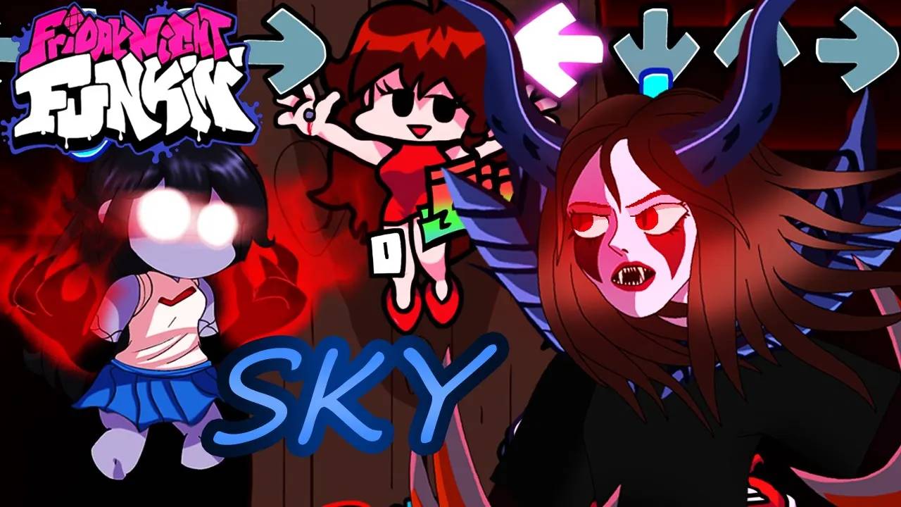 НЕВЕРМОРША ПРОТИВ СКАЙ ВО FRIDAY NIGHT FUNKIN #4! У ГЁРЛФРЕНД ПЫТАЮТСЯ УКРАСТЬ БОЙФРЕНДА