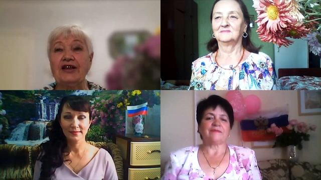 Поздравление с Днём единства народов от участников добровольческого движения "Серебряные волонтёры"