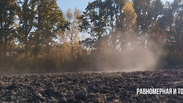 Агродроны в полях!