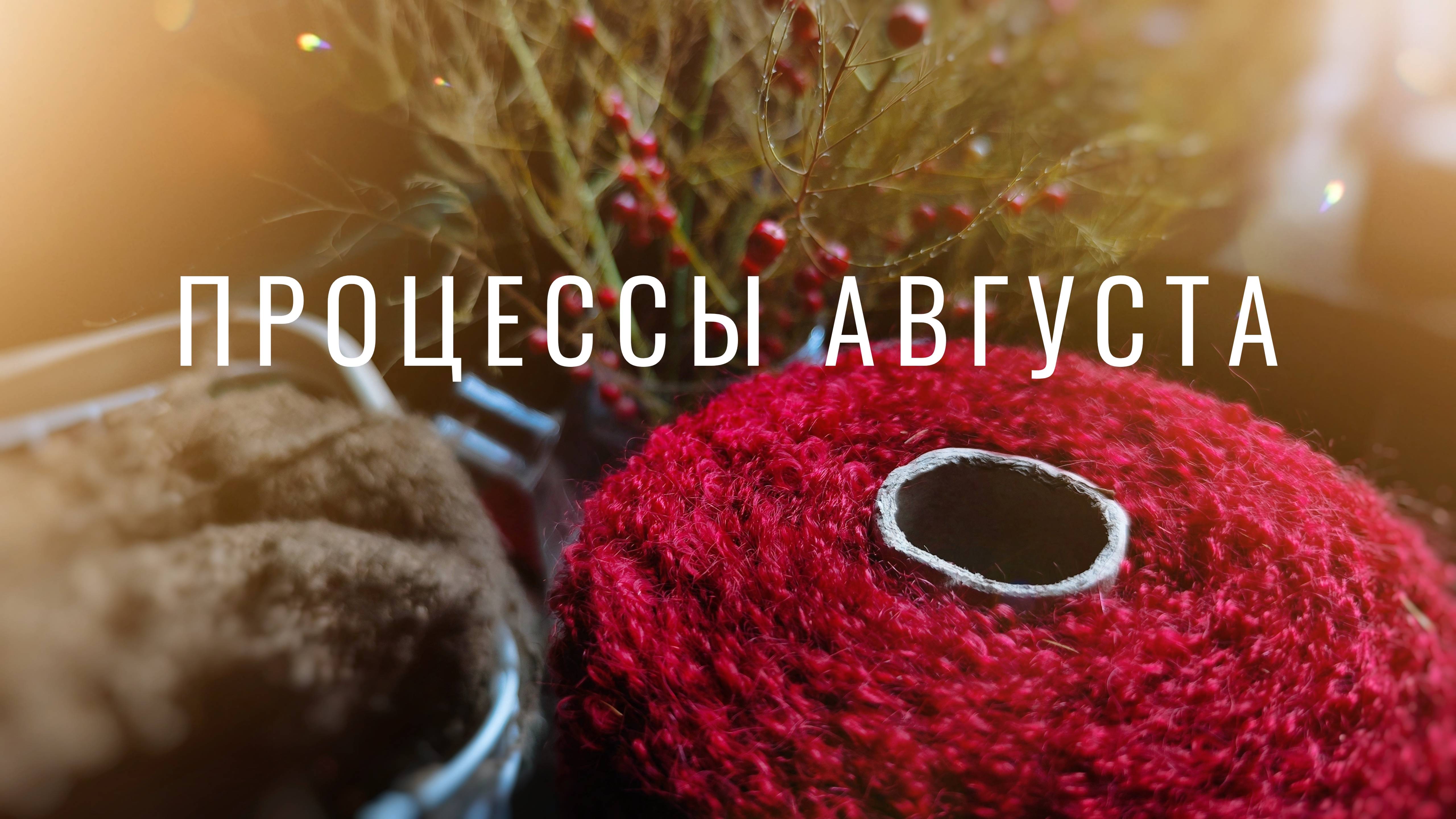 №90 Тот самый торт, процессы августа, красное букле