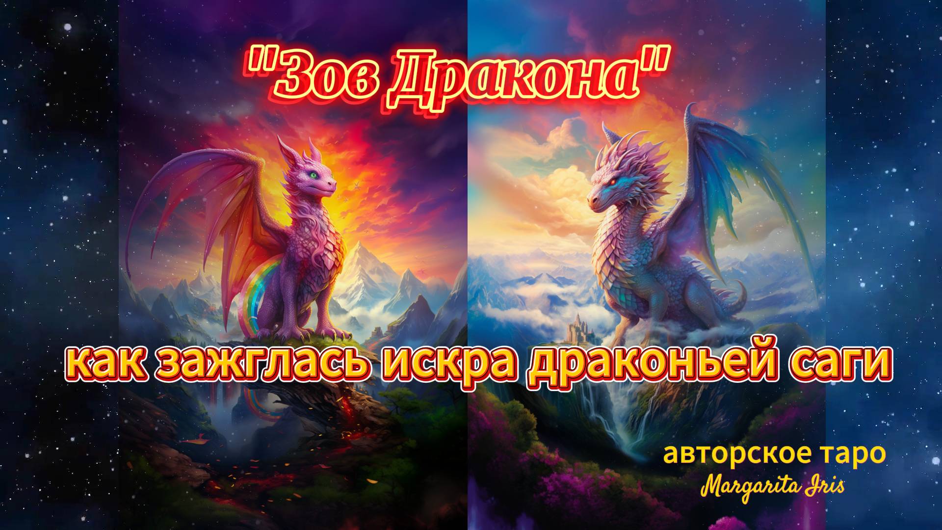 💝🔥🐉Полный обзор авторской колоды таро  ЗОВ ДРАКОНА 👑💞🔥