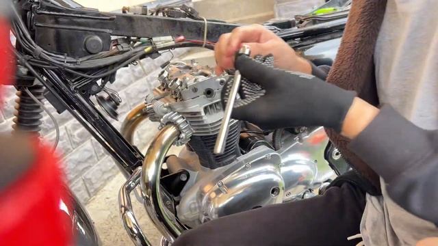W650 | Valve clearance inspection | Зазоры клапанов