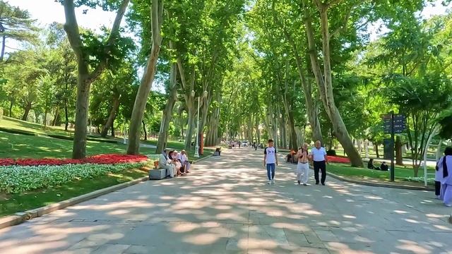 Стамбул, ТУРЦИЯ Пешая экскурсия в формате 4K_часть-2