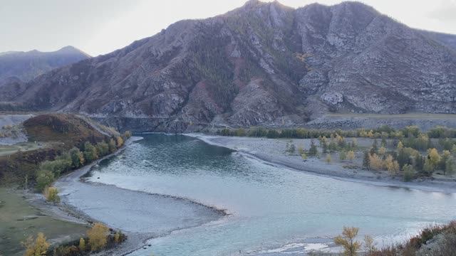 Слияние рек Чуя и Катунь