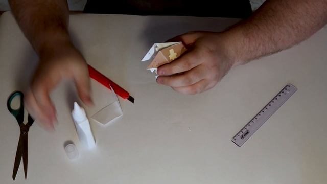 Харуки накамура оригами - Собака в конверте