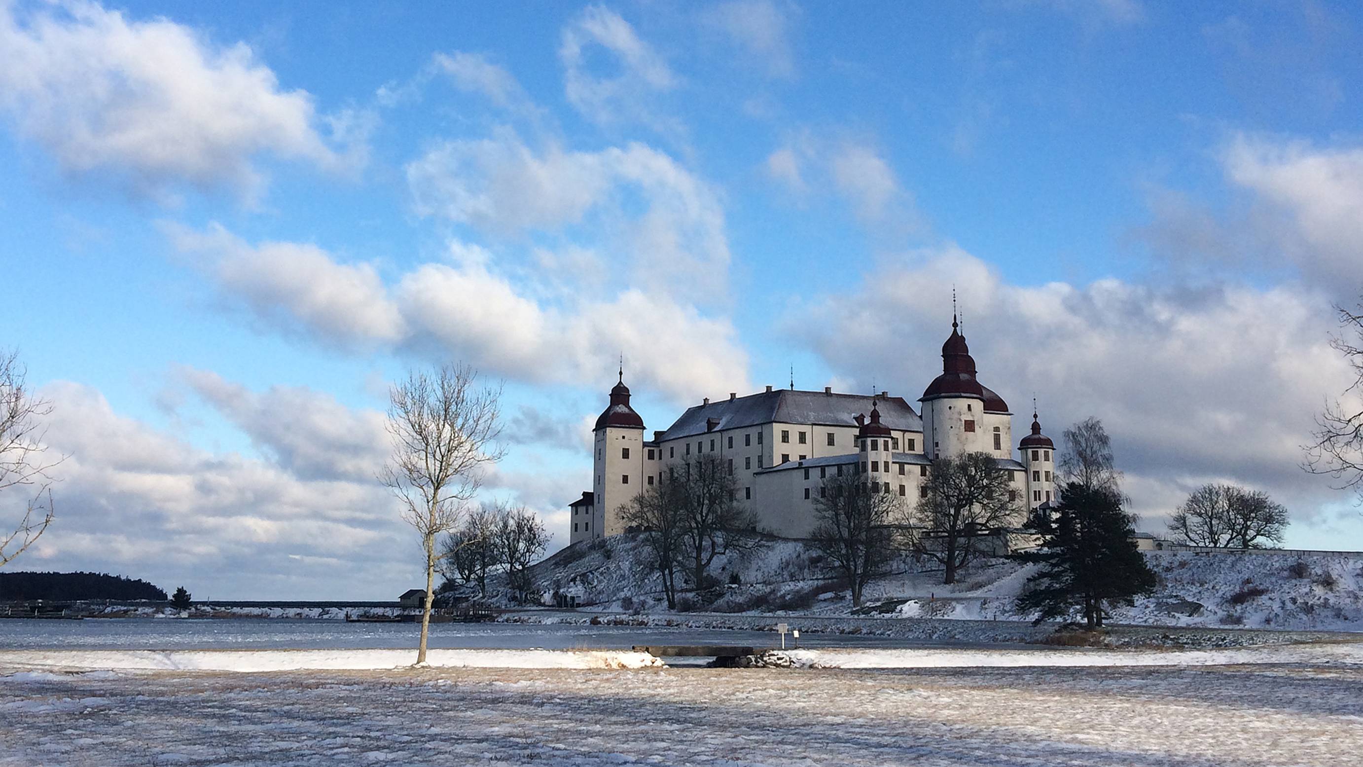Замок Лекё,Швеция.