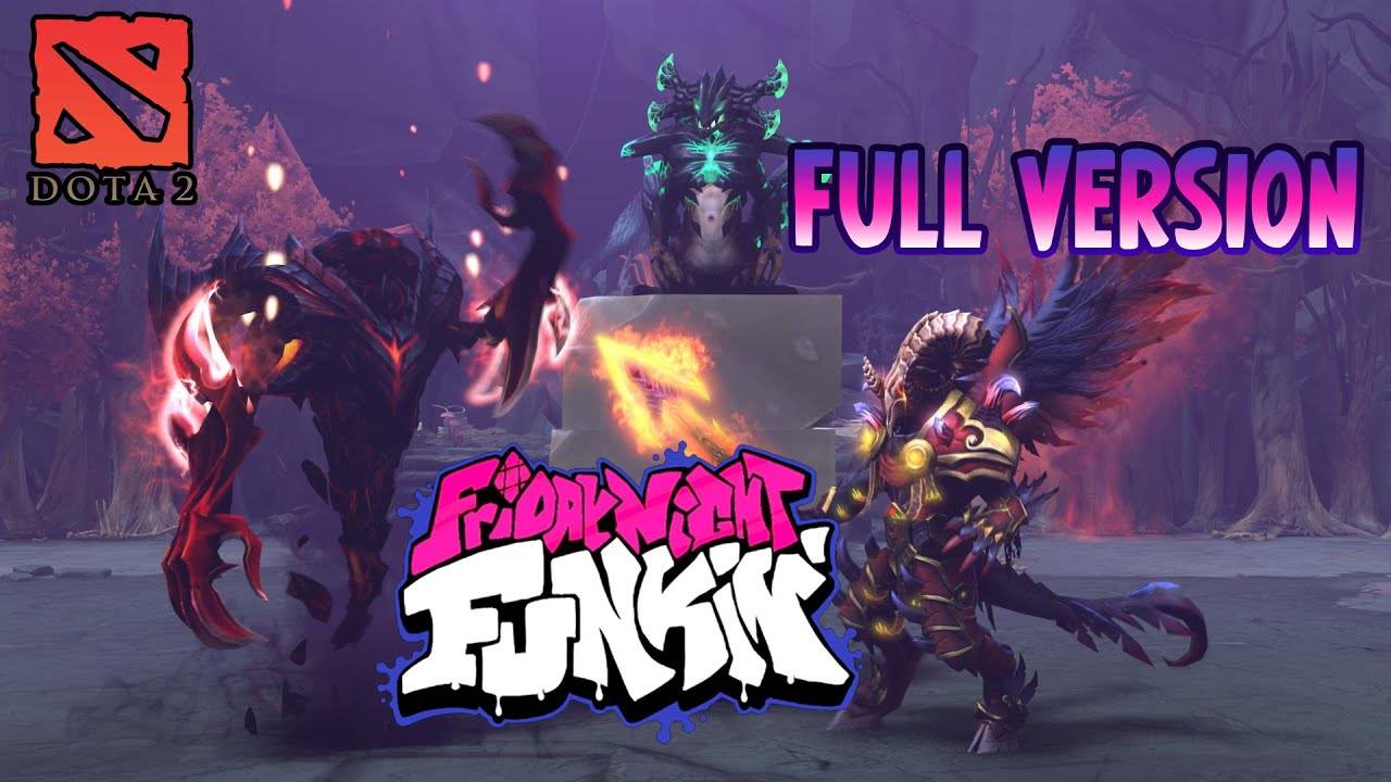 Dota 2 [SFM] Friday Night Funkin' Parody 1 (FULL VERSION)