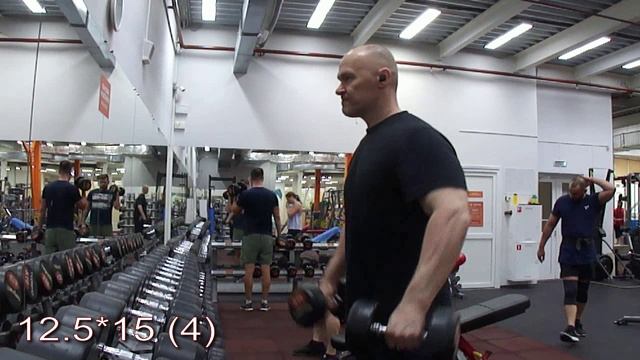 Жим лёжа в 55 лет. Новая волна. Мц2. Д1.
