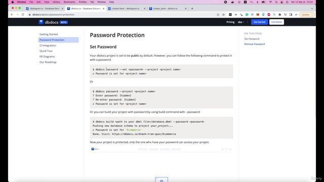 002 Generate DB documentation page and schema SQL dump from DBML