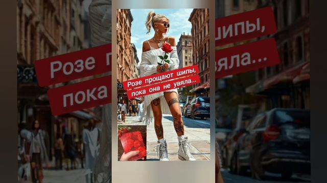 Розе прощают шипы, пока...🌹🥀