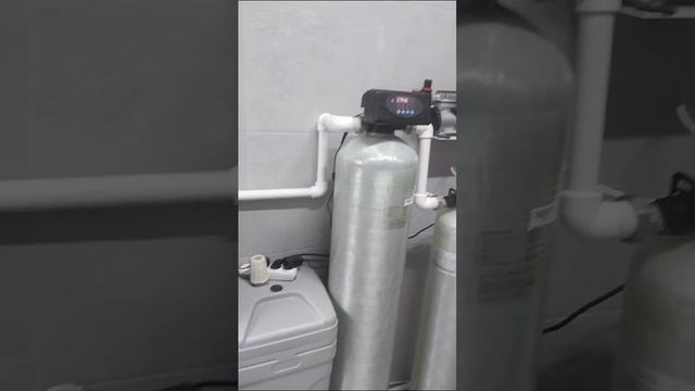 Система очистки воды в котельной коттеджа
