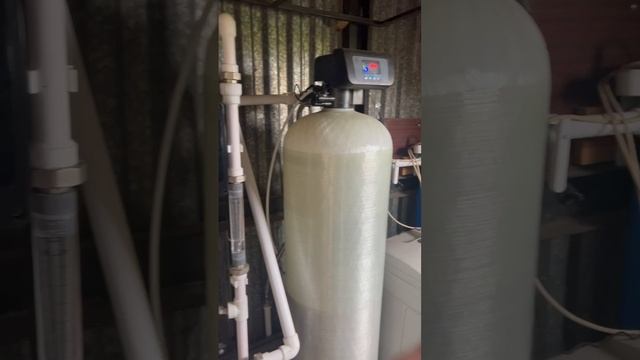 Система очистки воды обратного осмоса в питомнике растений